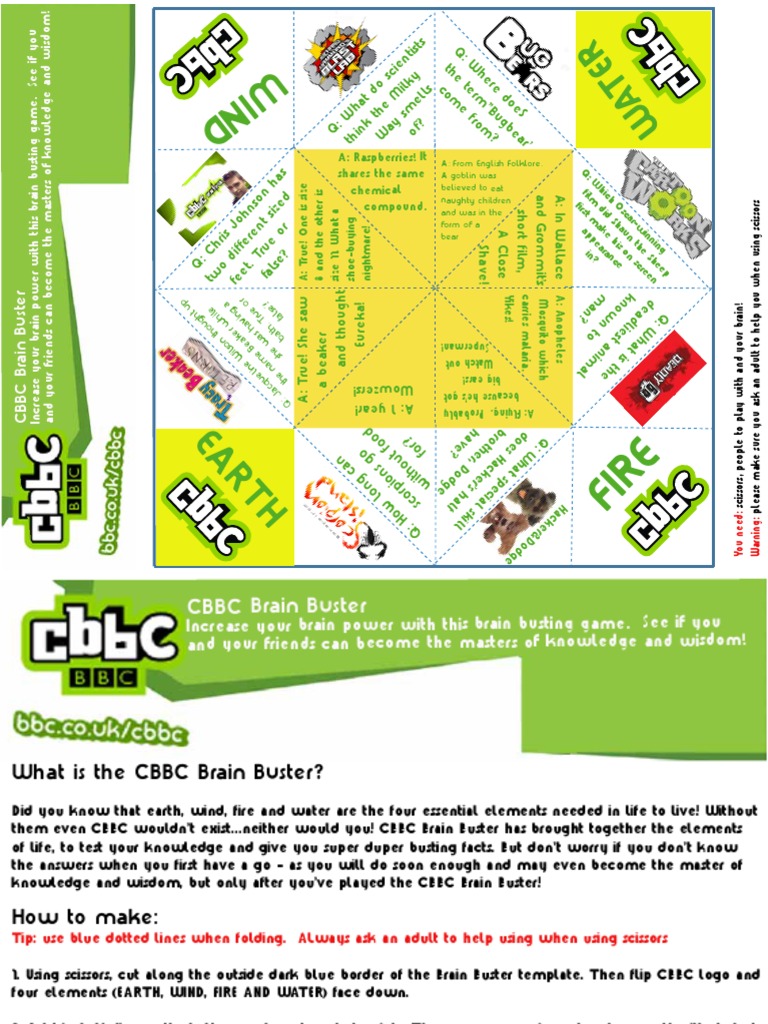 CBBC Brain Buster | PDF | Nature