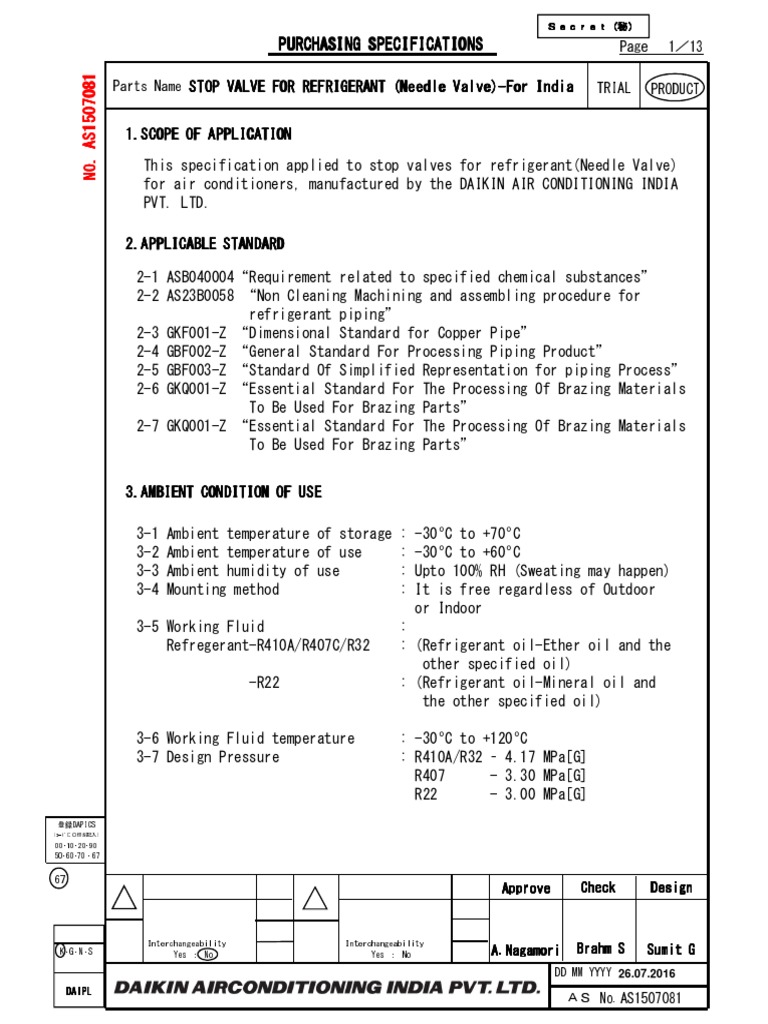 As Stop Valve Draft | Download Free PDF | Valve | Pressure Measurement