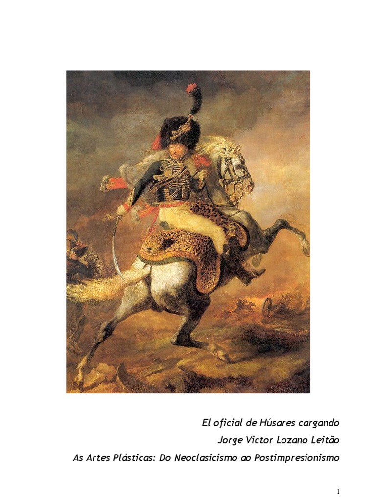 El Oficial... Gericault | PDF | Pinturas | Napoleón