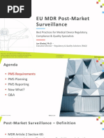 PMS Plan Template - R1 | PDF | Medical Device | Business