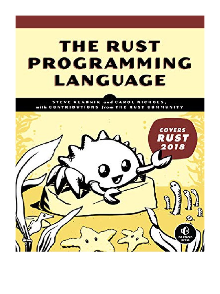 The Rust Programming Language: (Covers Rust 2018) - Computer ...