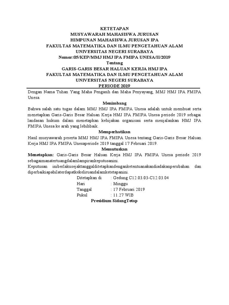 Mekor Rekom GBHK 2019 | PDF | Karier & Perkembangan