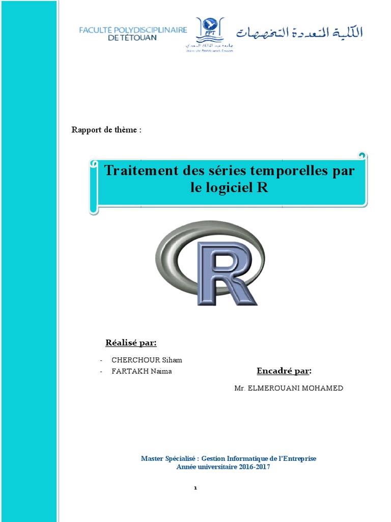 Rapport Logiciel R | PDF | R (Langage de programmation) | Informatique