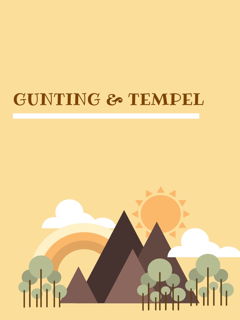 Gratis Printable Gunting Tempel | PDF