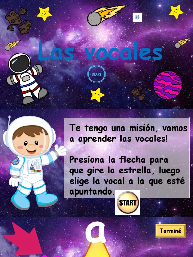 Las Vocales - Sonido Inicial | PDF