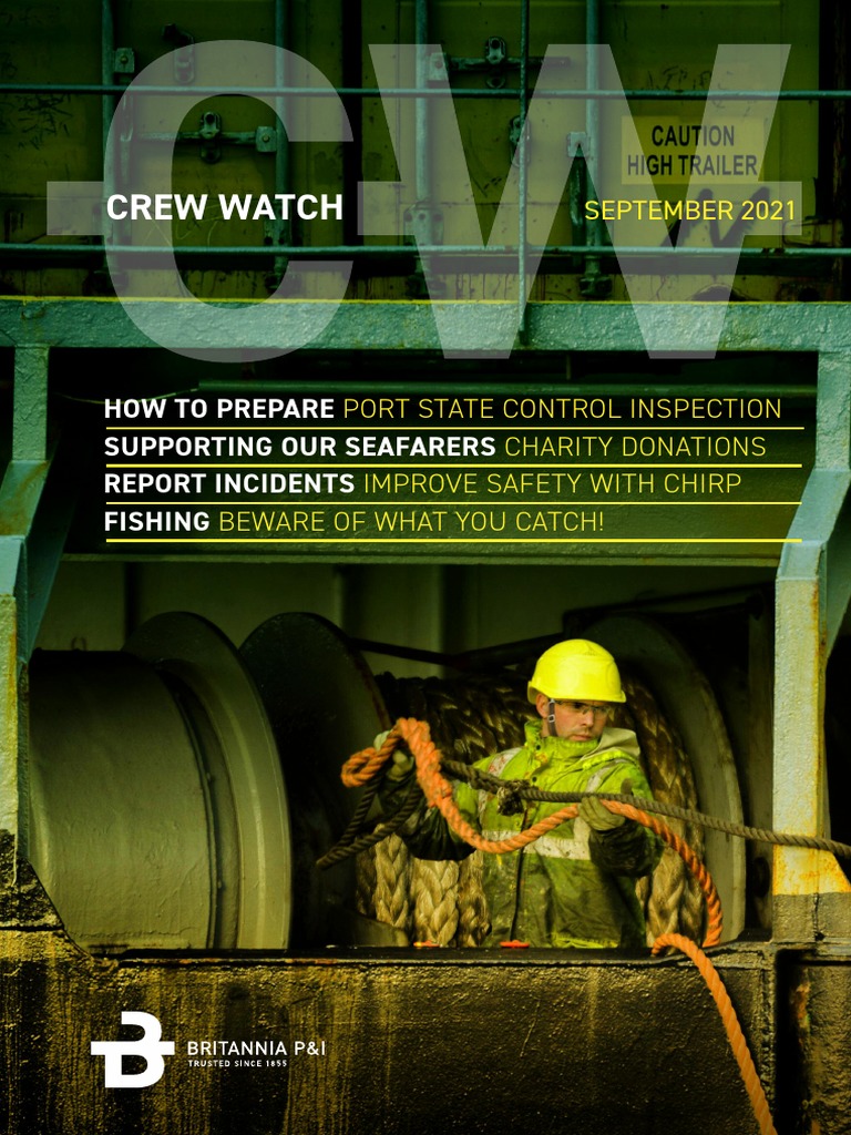 Crew Watch: September 2021 | PDF | Sailor | Well Being