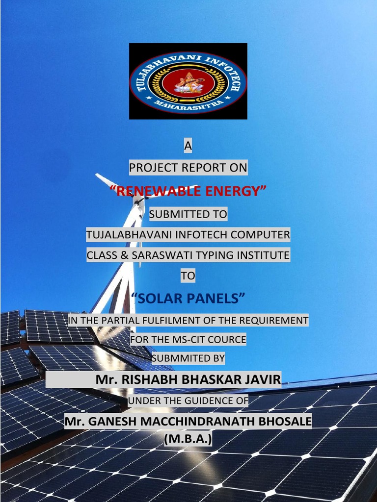 Combined | PDF | Solar Power | Photovoltaics