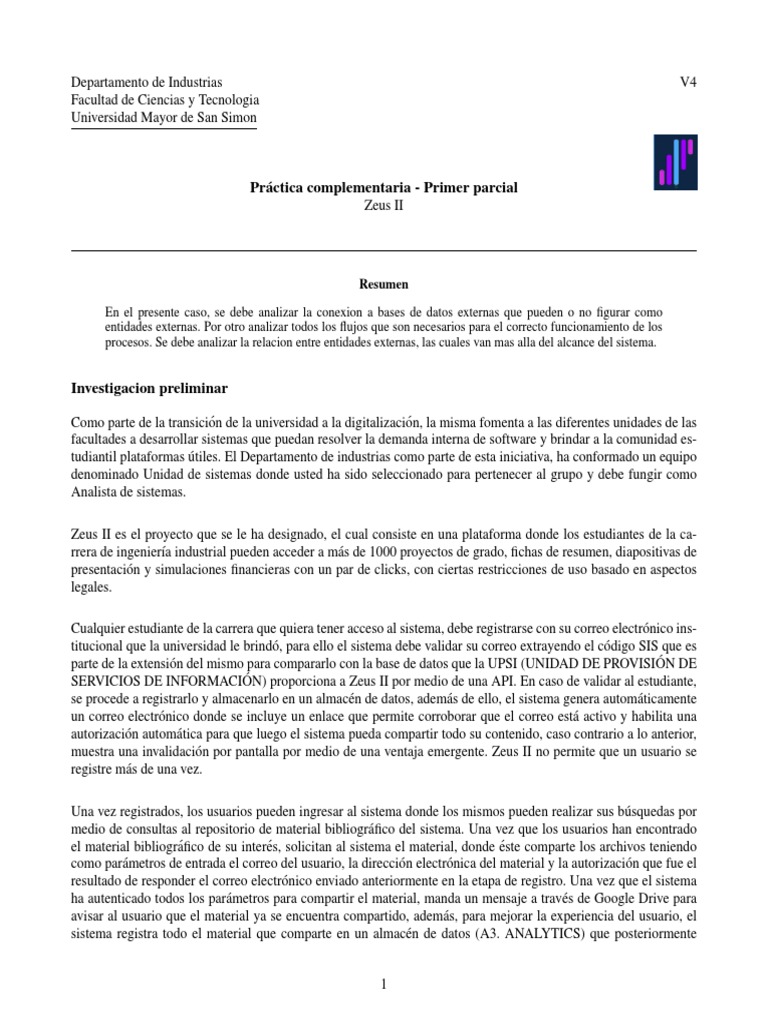 Practica Complementaria Sistemas I Primer Parcial | PDF | Usuario (informática) | Informática