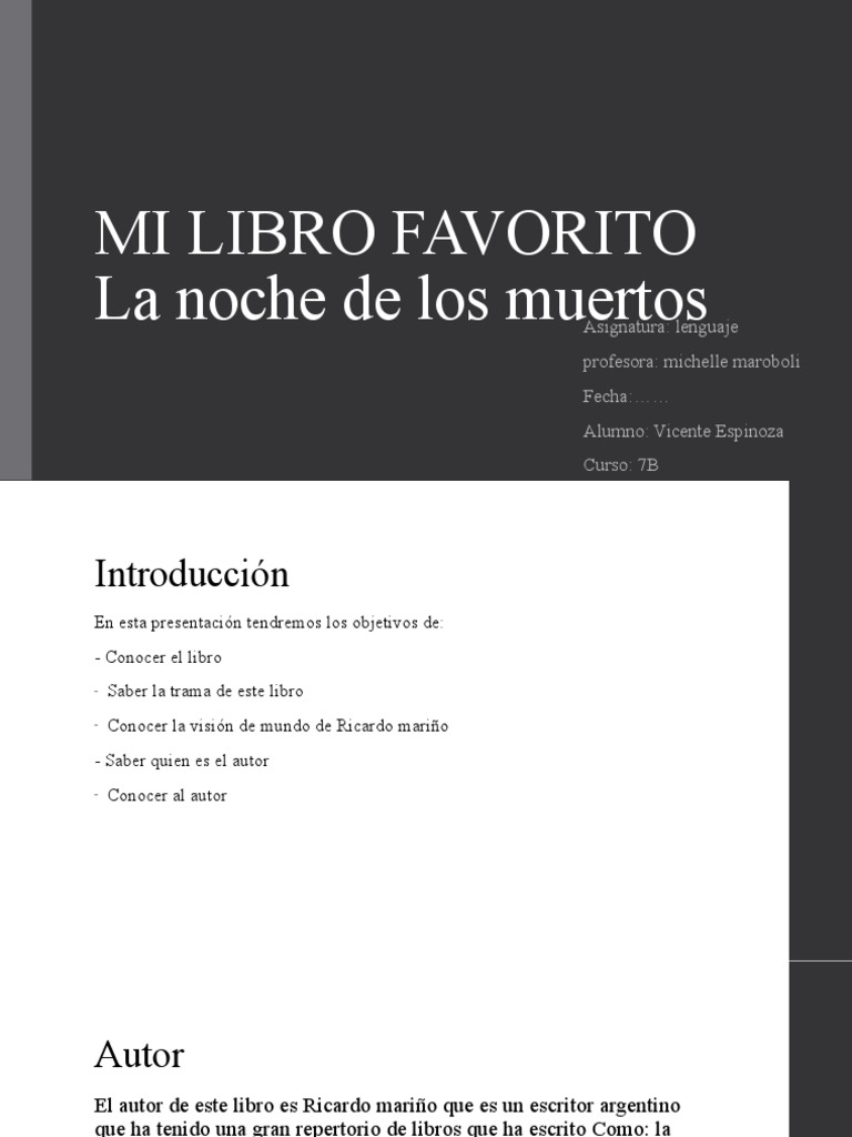 Mi Libro Favorito! | PDF