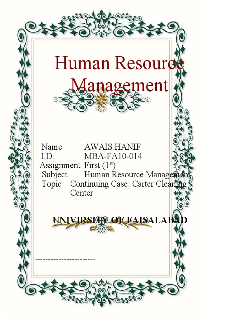 Human Resource Management | PDF