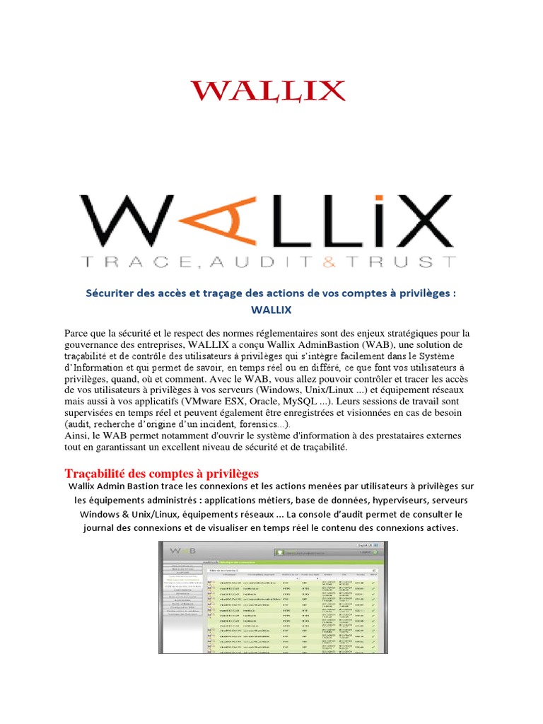 Projet Walix | PDF | Linux | VMware