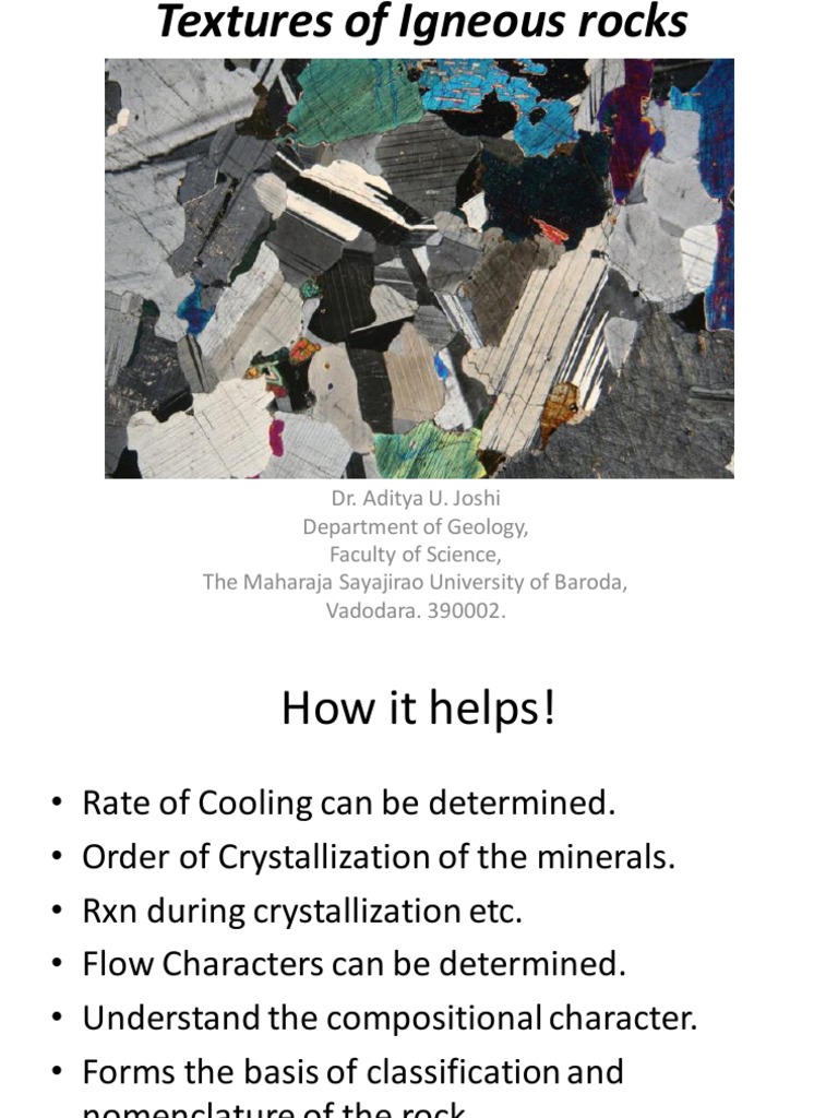 Igneous Rock | PDF | Rock (Geology) | Igneous Rock