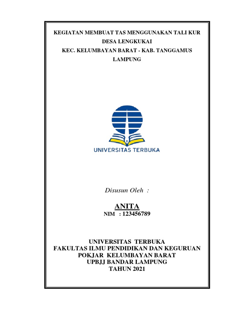 Contoh Laporan Kepemudaan | PDF