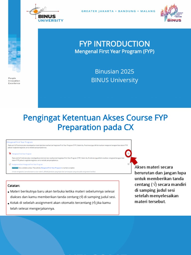 Session 1 - Mengenal Fyp - R1 | PDF
