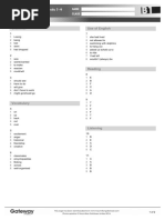 Gateway B1plus Workbook Answers | PDF