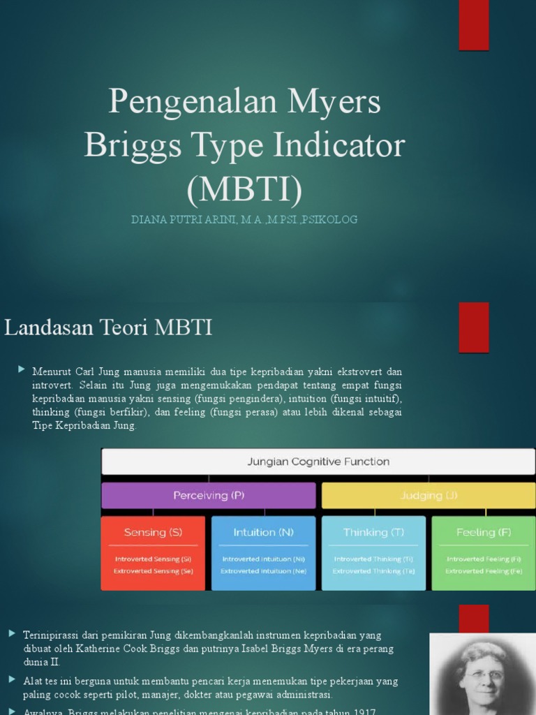 Tipe Kepribadian Menurut MBTI | PDF