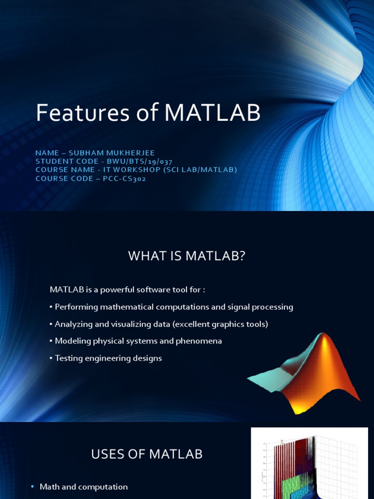 Features of MATLAB Prototype 2.0 | PDF | Matlab | Software Development