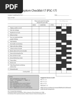 PSC-17 Scoring Instructions PDF | PDF