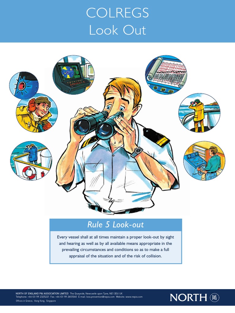 Colregs Rule 05 - Look Out | PDF