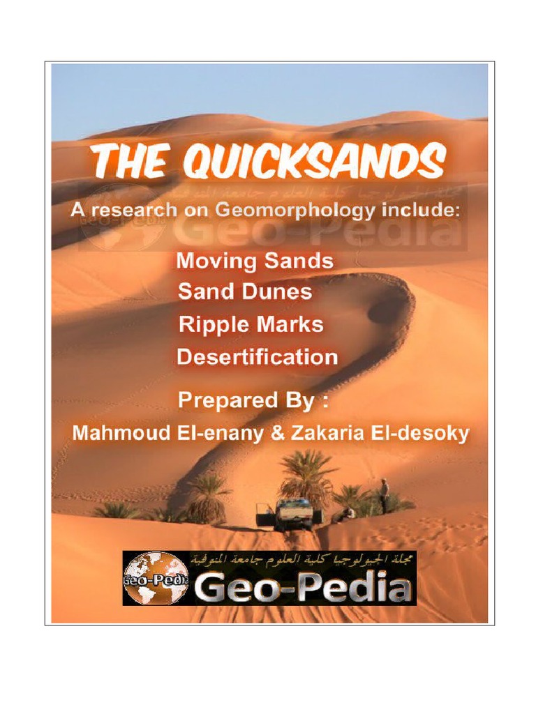 The Quicksands - GeoPedia | Download Free PDF | Dune | Sedimentology