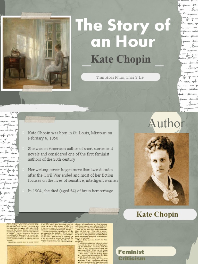 The Story of An Hour: Kate Chopin | PDF