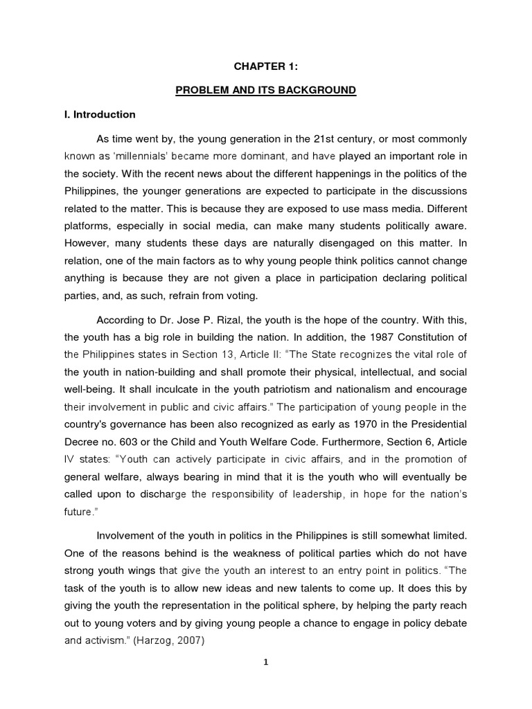 A Review On The Political Awareness of Senior High School Students of ...