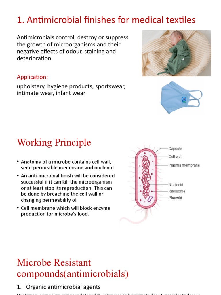 Antimicrobial Finishes For Medical Textiles | PDF | Textiles ...