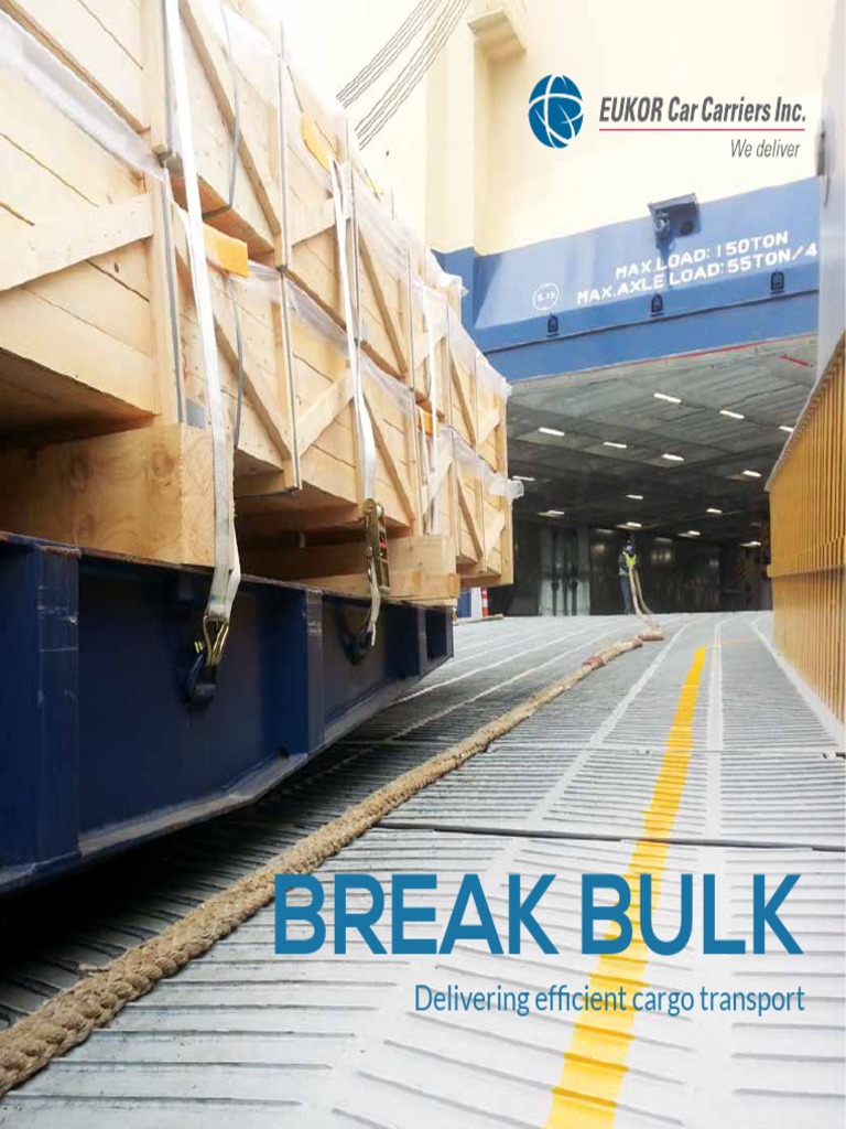 EUKOR BreakBulkBrochure WEB | PDF | Cargo | Transport