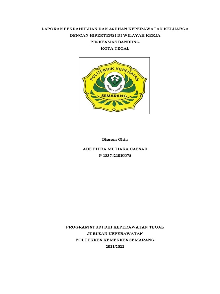Contoh LP PKK Keluarga | PDF