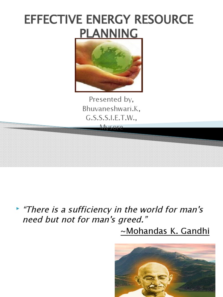 Effective Energy Resource Planning Guide | PDF | Efficient Energy Use ...