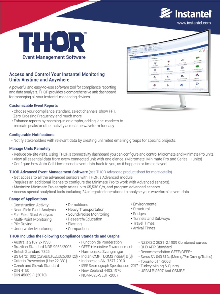 Thor Spec Sheet | PDF | Transport Layer Security | Computing