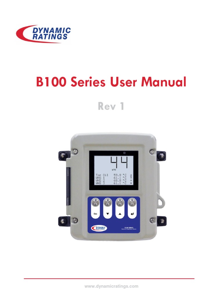 Dokumen - Tips - b100 Series User Manual Dynamic Ratings b100 Series ...
