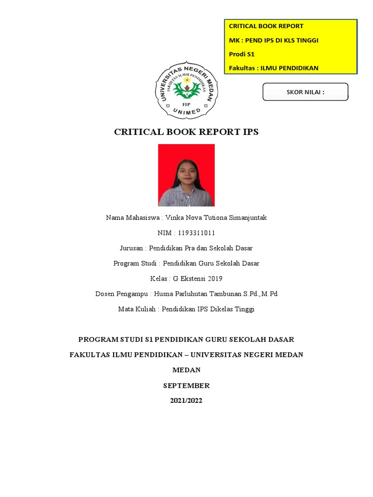 Critical Book Report Ips | PDF