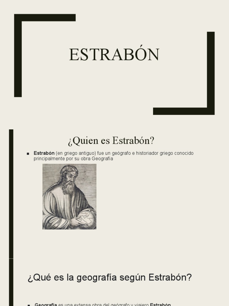 Estrabón | PDF | Historia | Clásicos