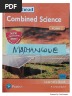 Form 2 Combined Science Notes PDF | PDF