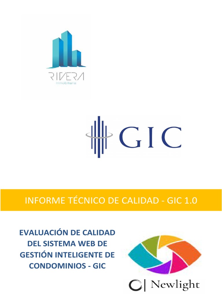 Evaluación de Calidad ISO/IEC 25040 GIC | PDF | Software | Software de ...