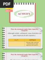 Lesson 7 Linear and Non Linear Text | PDF | Pie Chart | Infographics