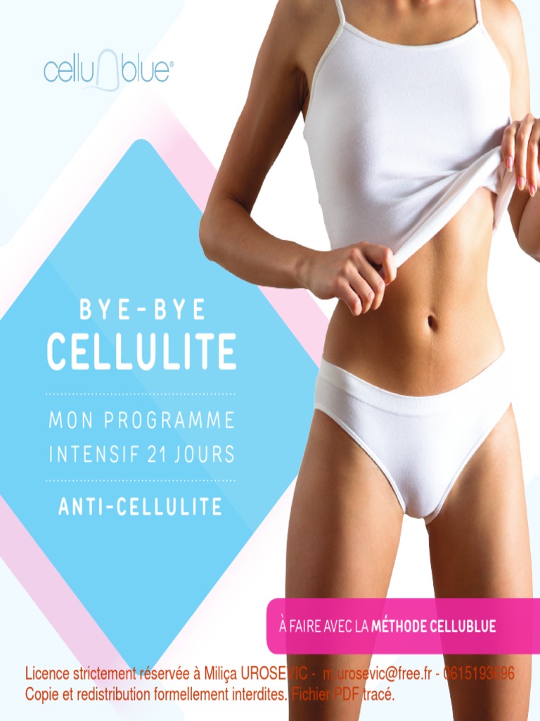 Cellublue Guide Bye-Bye Cellulite | PDF | Massage