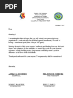 Request Letter Referee | PDF