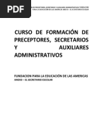 Rol y Funciones Del Secretario Escolar | PDF | Contabilidad | Evaluación