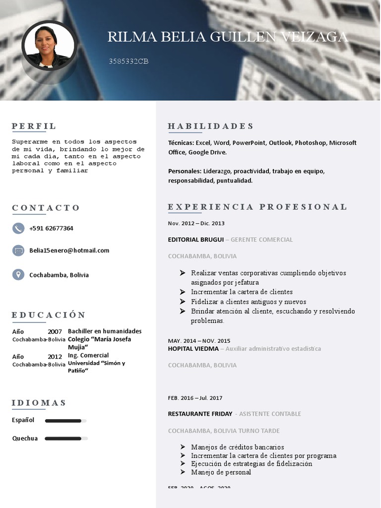 205 Curriculum Vitae Funcional | PDF | Microsoft Office | Software de oficina