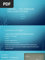 Ashoka Life and Achievements | PDF