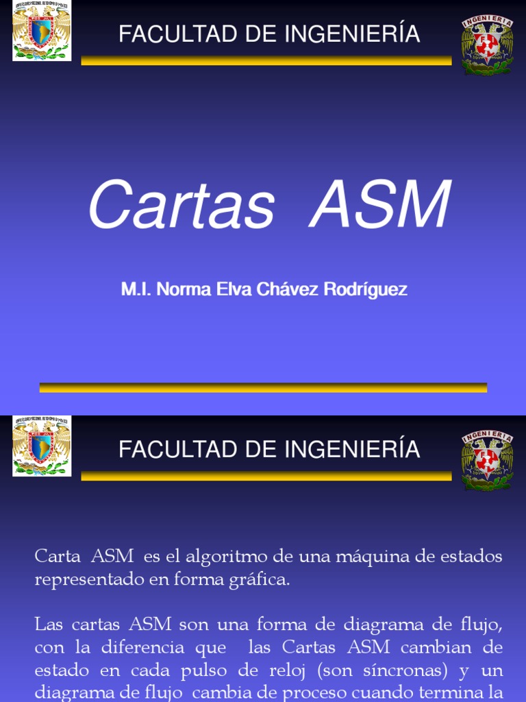 Cartas ASM y su Aplicación en Ingeniería | PDF | Algoritmos ...