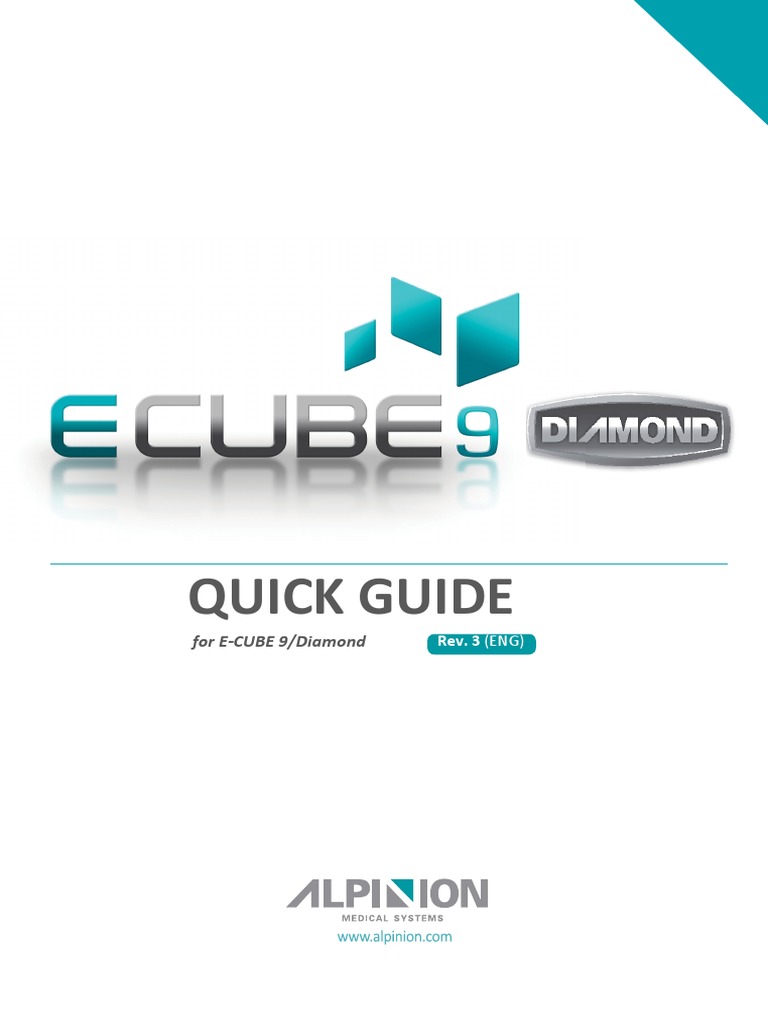 Ecube 9 Quick Guide | PDF | Doppler Effect | Zoom Lens