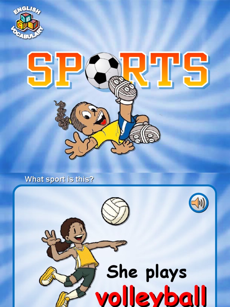 Sports PPT Flashcards Fun Activities Games - 41177 | PDF
