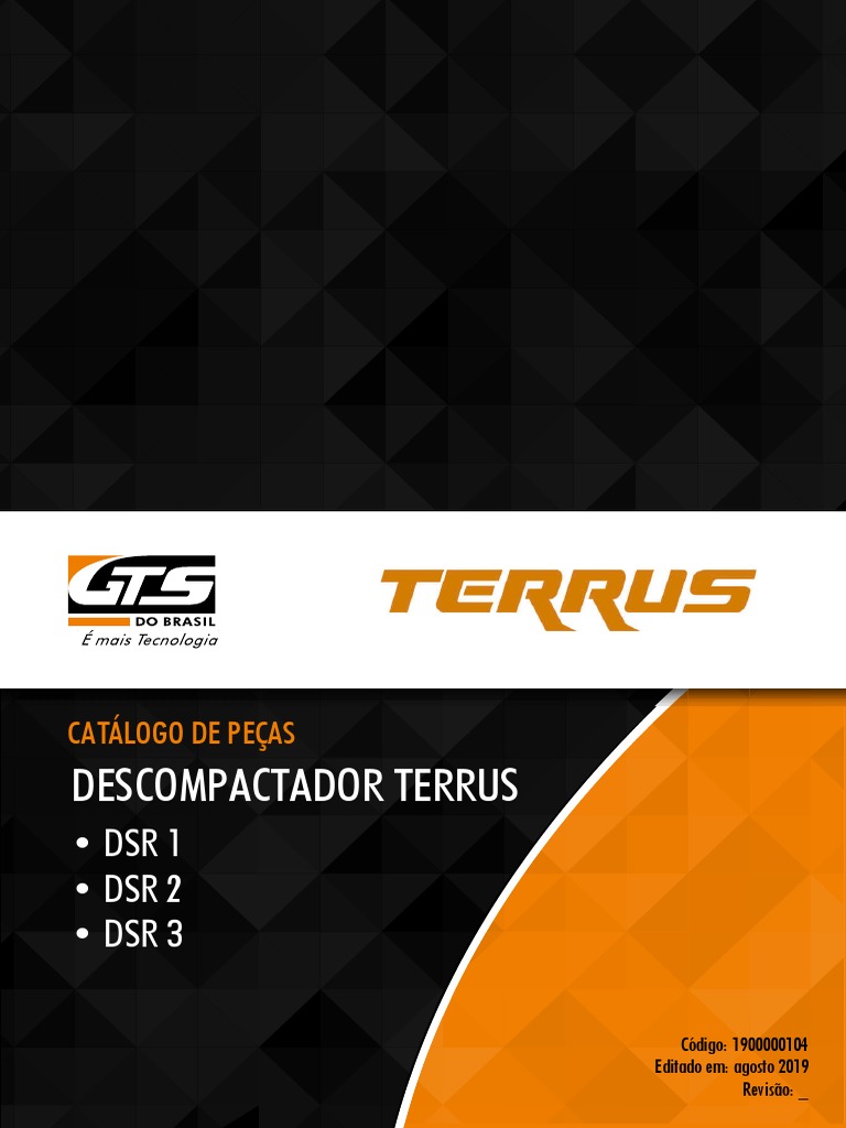 Catálogo Descompactador Terrus GTS | PDF | Parafuso | Máquinas