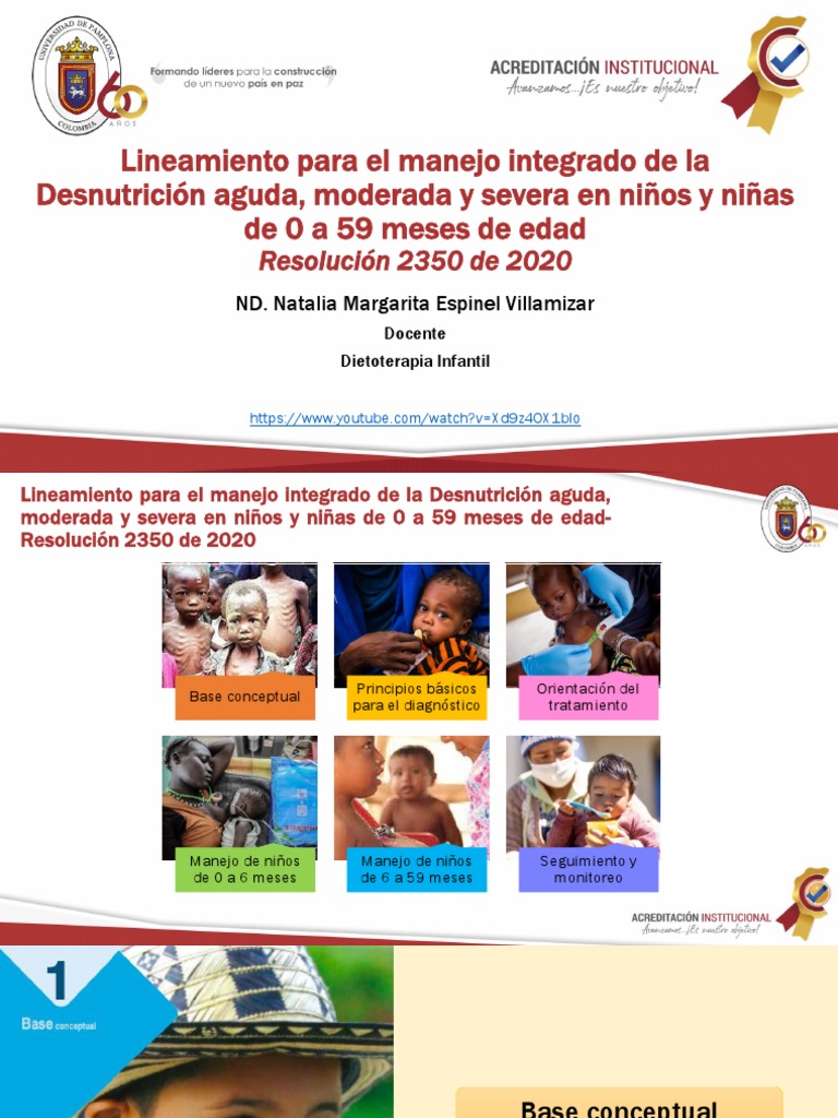 Desnutrición Pdf Amamantamiento Diarrea