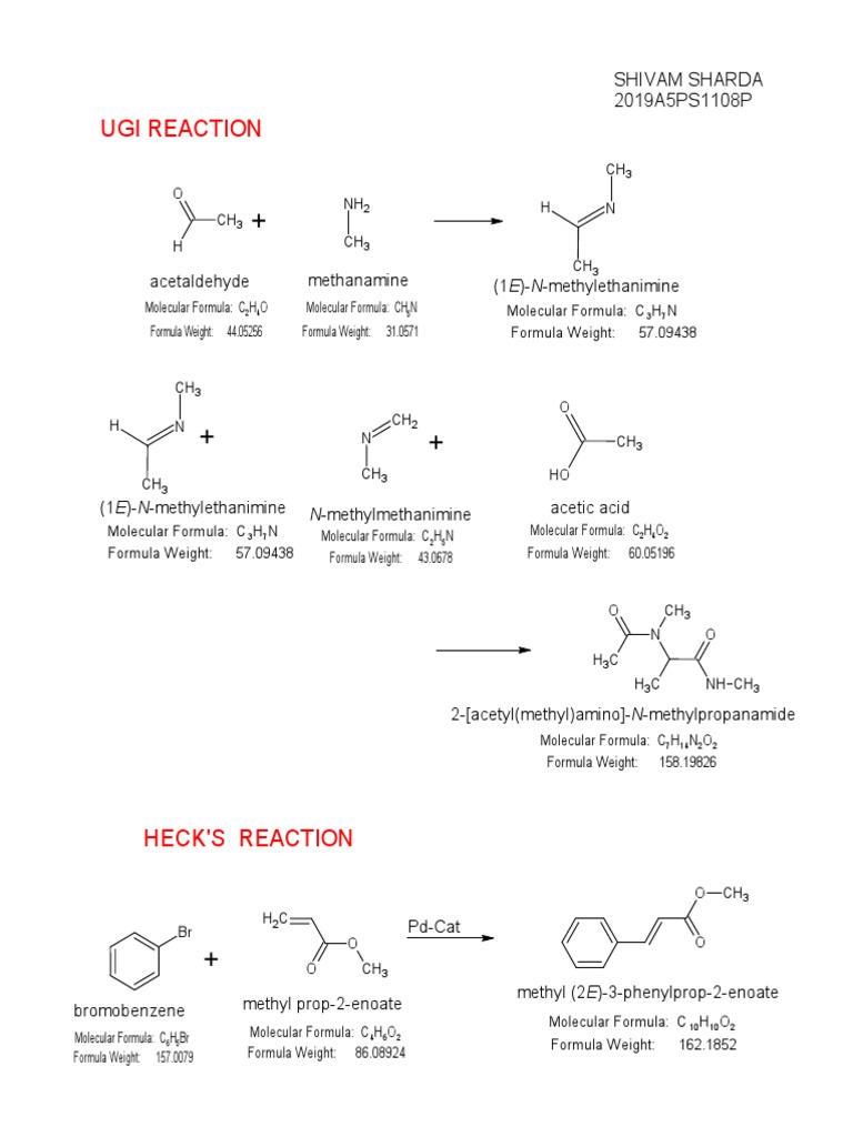 Medicinal Chemistry Lab - Experiment 3 | PDF | Chemical Substances ...