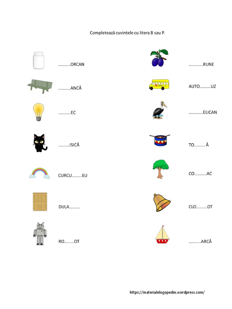 Diferentiere Consoane Surde Sonore | PDF