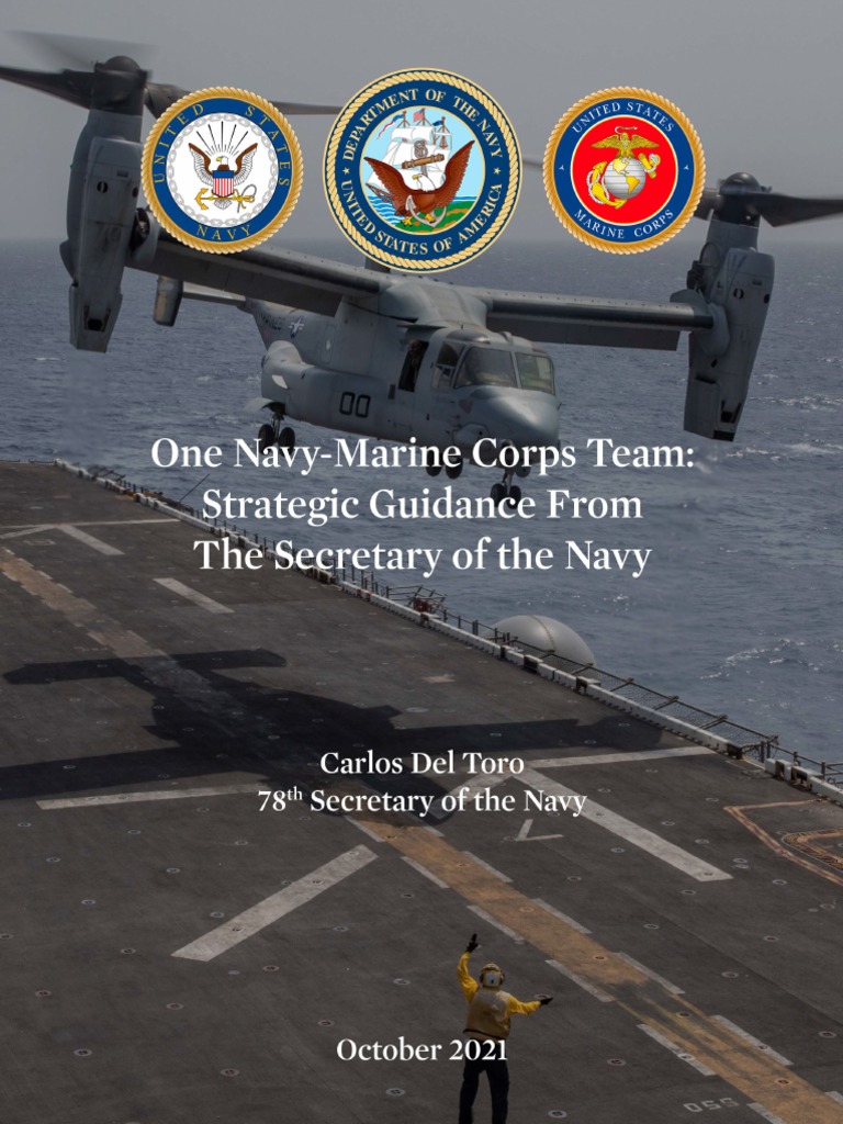 Navy-Marine Corps Strategic Guidance | PDF | National Security | Navies